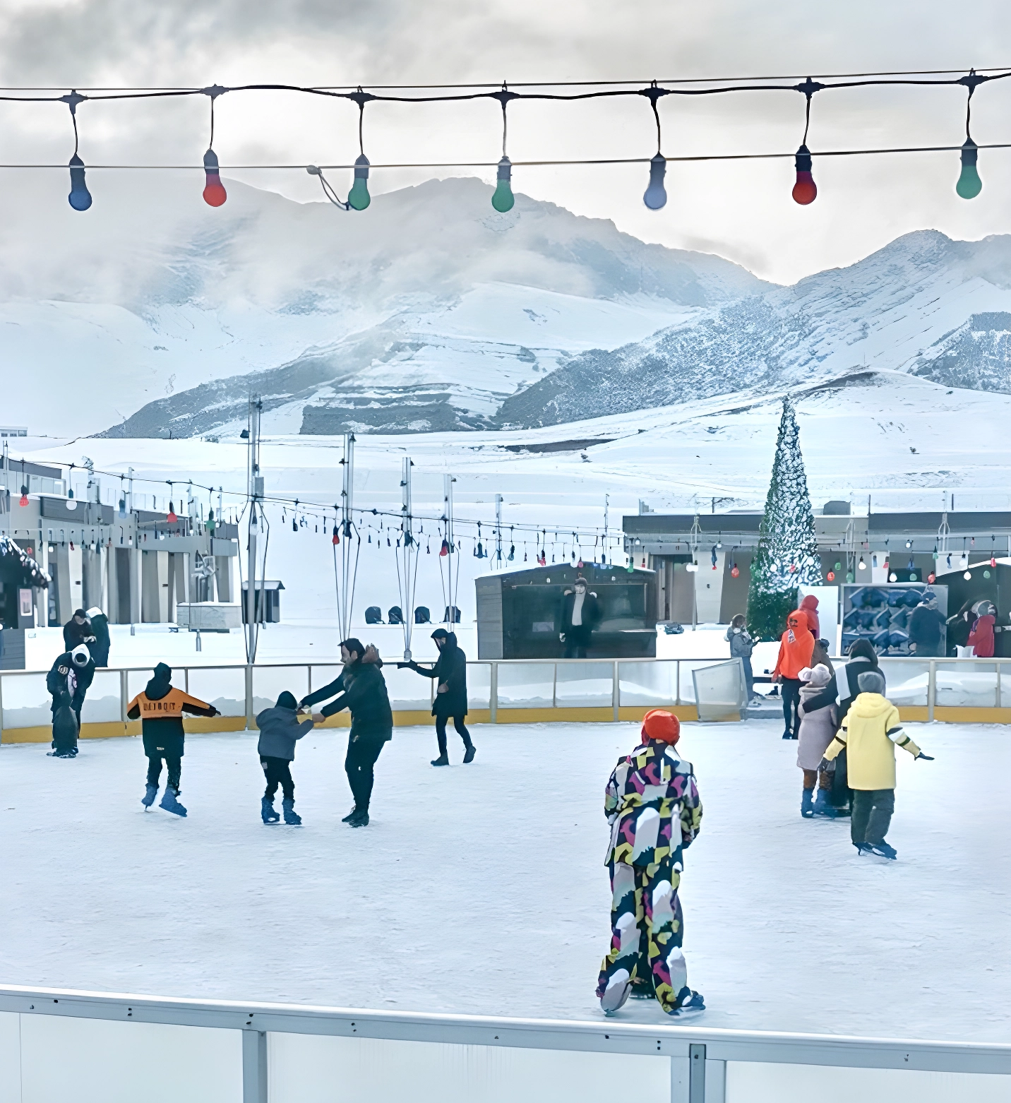 Ice Rink : Tour of Ice Rink in Azerbaijan